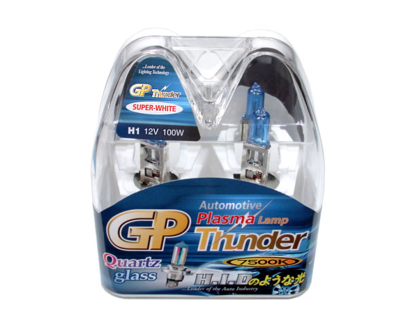 GP Thunder H1 7500k 100W High Wattage Bulbs - Hid Lights USA